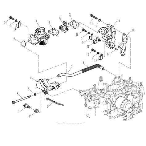 F20 05000006 Gasket Intake Manifold 18 Bill Higham Marine £7 20
