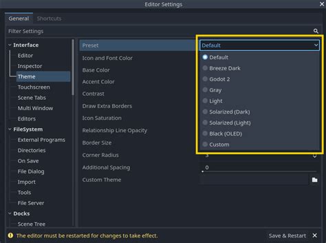 Useful Godot Editor Settings User Guides Gdquest