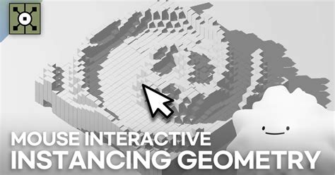 instancing geometry with mouse interactive in touchdesigner derivative