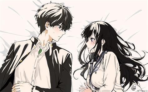 Hyouka Houtarou Oreki And Eru Chitanda Hd Wallpaper Download