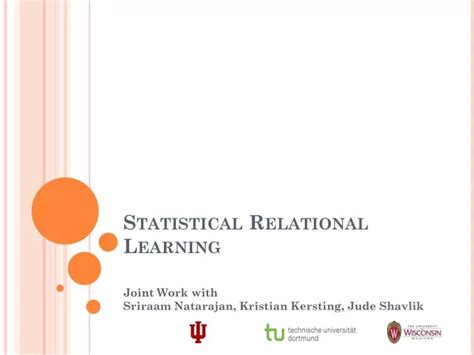 ppt statistical relational learning powerpoint presentation free