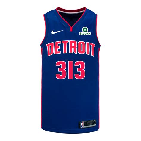 Authentic Detroit Pistons Jerseys Pistons 313 Shop