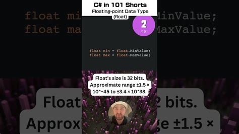 Floating Point Data Type Float C For Net In 101 Shorts 2 101 Youtube