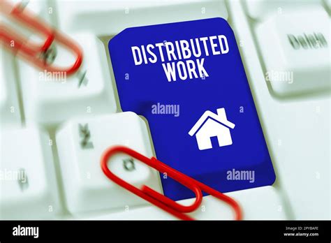 Text Caption Presenting Distributed Work Word For Practiced By
