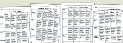 Infographic Rubric Elementary