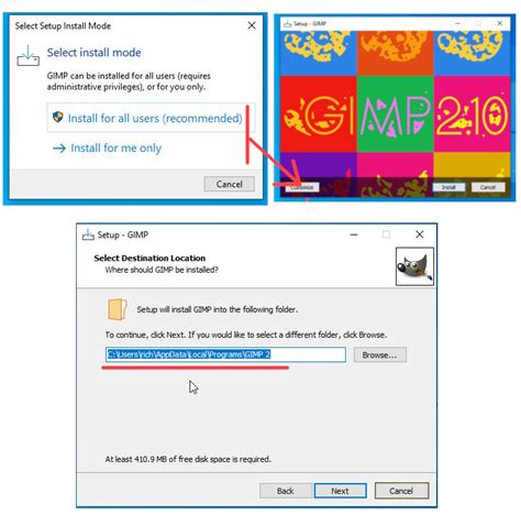 Where Does GIMP Store It S Exe File After Installation GIMP Discuss Pixls Us