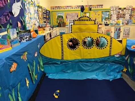 [미소쌤] 박스로 잠수함 만들기 여름행사 환경판 환경구성 도안 포함 네이버 블로그