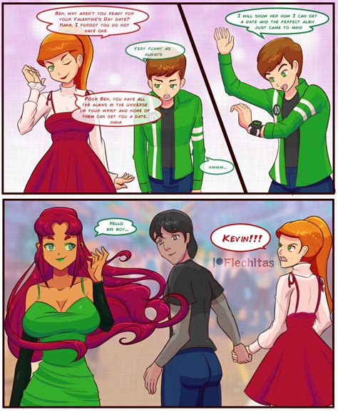 Ben 10 Valentines Day 3 By Flechitas On Deviantart