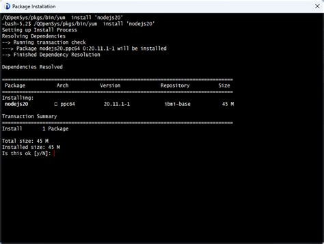 download setup node js on ibm i nick litten [ibm i as400 iseries] software developer