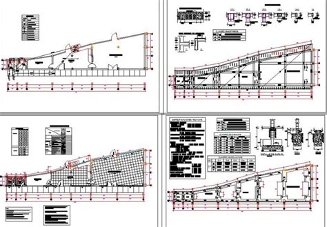 Plan Detail Of Restaurant Building Structure 2d View Cad Construction Block Layout Autocad File