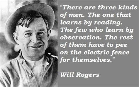 Will Rogers Quotes Quotesgram