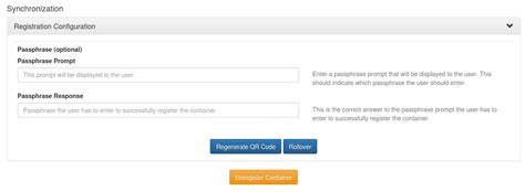 441 Functionality Of The Container View — Privacyidea 311 Documentation