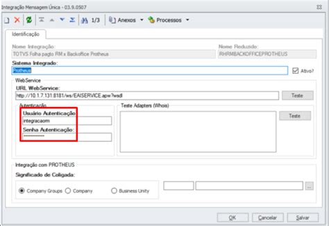 Rh Rm Fop Integração Folha De Pagamento X Protheus Erro