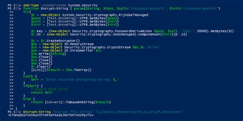 String Encryption And Decryption
