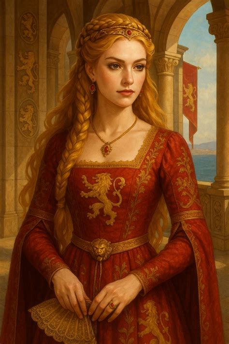 Cerelle Lannister In 2025 Lannister Art Character Design Cersei Lannister Aesthetic