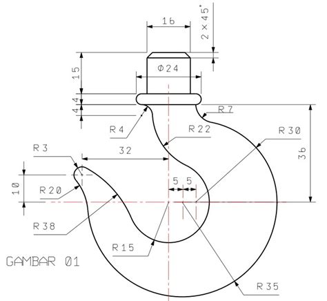 Halaman Unduh Untuk File Contoh Gambar Autocad 2d Teknik Mesin Yang Ke 9