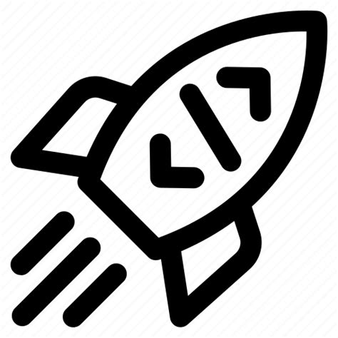 Rocket Coding Innovation Launch Programming Icon Download On Iconfinder
