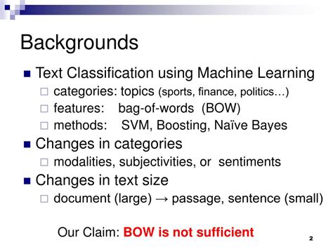 Ppt A Boosting Algorithm For Classification Of Semi Structured Text