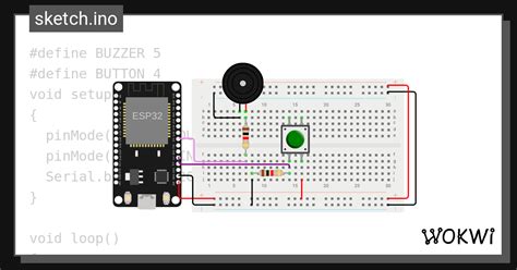 Buzzer Com Som Wokwi Esp32 Stm32 Arduino Simulator