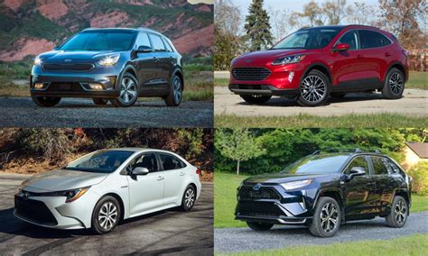 14 Most Fuel Efficient Hybrid And Plug In Hybrid Cars To Consider In
