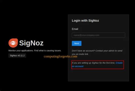 Monitor Applications And Troubleshoot Issues Using Signoz Computingforgeeks