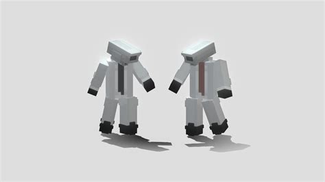 Minecraft Scientist Cameraman Download Free D Model By LmLH D Dec Sketchfab