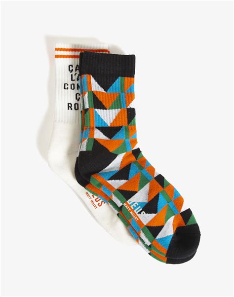 Matt Wiley Sock 2pack Multi Deus Ex Machina Watch Wear