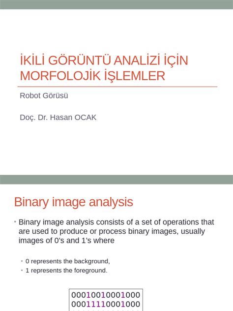 Binary Morphology Pdf Computer Vision Multidimensional Signal Processing