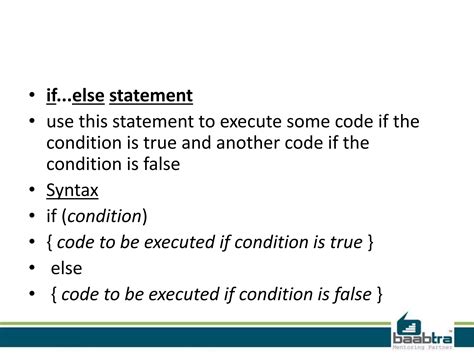 conditional statements pptx