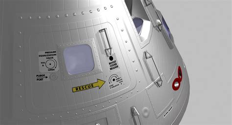 Apollo Command Module 3d Model 39 Lwo Fbx Obj Free3d