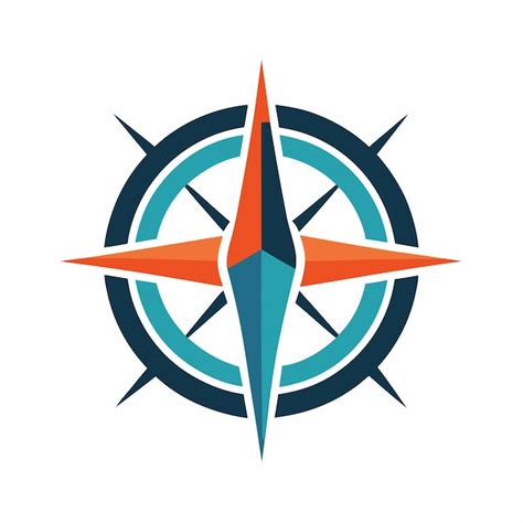 Premium Vector Compass Logo Design Concept