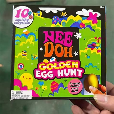 Hot 2026 Needoh Advent Calendar Countdown Decoration Golden Egg