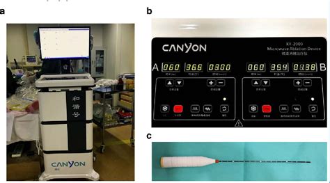 Figure 1 From Ultrasound Guided Percutaneous Microwave Ablation For Subserosal Uterine Myomas