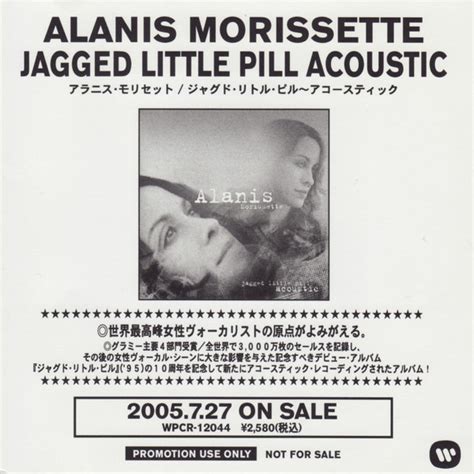 Alanis Morissette Jagged Little Pill Acoustic 2005 Cdr Discogs