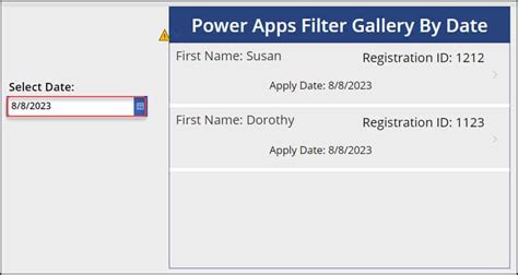 Power Apps Filter Gallery By Date With Examples SharePoint Microsoft Power Platform