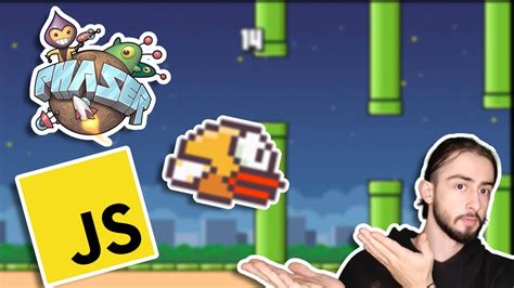 ვაკეთებ Flappy Bird ს Live Coding Js Phaser 3 Youtube