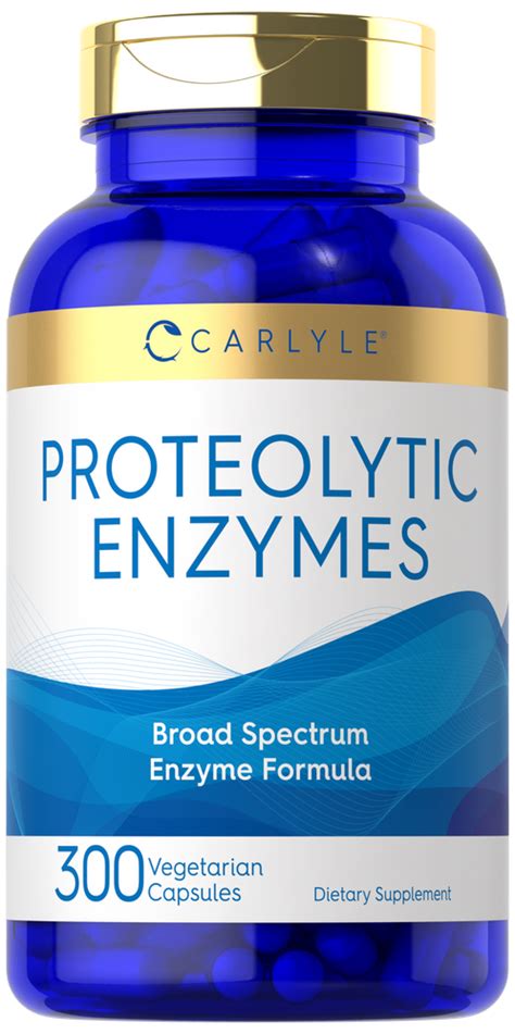 Proteolytic Enzymes 300 Capsules Carlyle Nutritionals