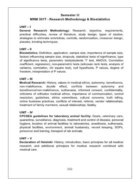 Research Methodology And Biostatistics M Pharm Pci Pdf