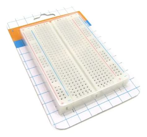 Protoboard 400 Pontos Furos Pinos Breadboard Arduino Esp32 Mercadolivre