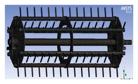 Preprocessing Of Finite Element Simulation A Mesh Model B Download Scientific Diagram