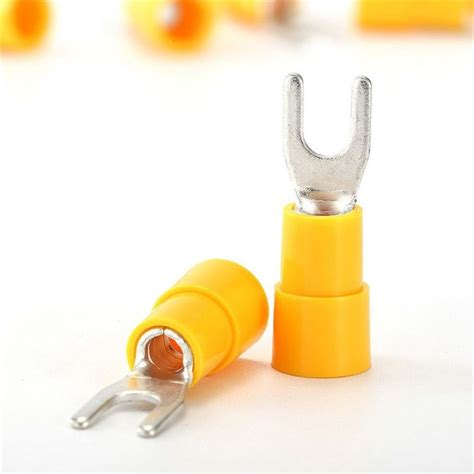 China Nylon Insulated Fork Terminals Manufacturers Suppliers Factory Customized Service China Nylon Insulated Fork Terminals Manufacturers Suppliers Factory Customized Service