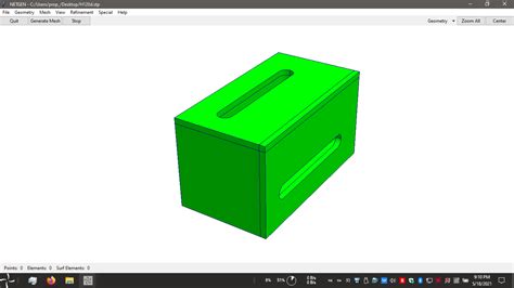 Imported Step File Meshing Fails With Netgen Default But Ok With Netgen 6 — Forum