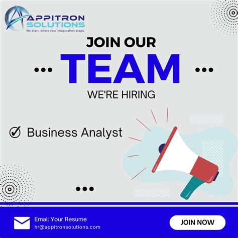 Appitron Solutions On Linkedin Business Analyst Hiring Job Sales Jaipurjobs Business