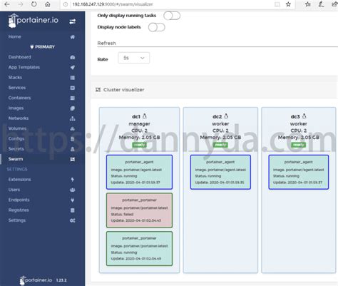 How To Create Docker Swarm Cluster With 3 Servers Easily And Install Portainer To Manage Them