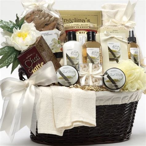 Crystal Jewelery Essence Of Luxury Spa Bath And Body T Basket Honey Spa T Set