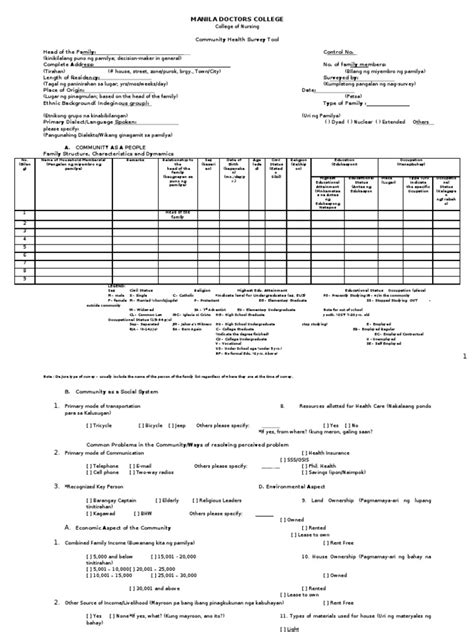 Community Survey Tool Final 500 Sets Pdf Birth Control