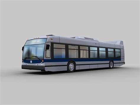Nova Bus Lfs 3d Model 40 3ds Fbx Max Obj Free3d
