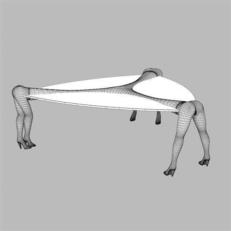 D Model Trio Erotic Design Table