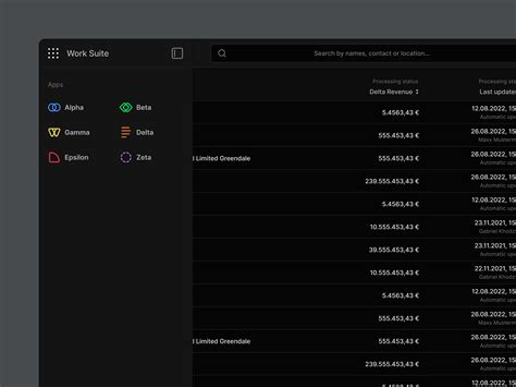 Floating Sidebar By Kevin Dukkon For Fintory On Dribbble