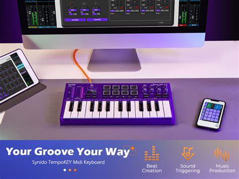 NEW RELEASED Synido TempoKEY K25 MIDI Keyboard Controller Synido